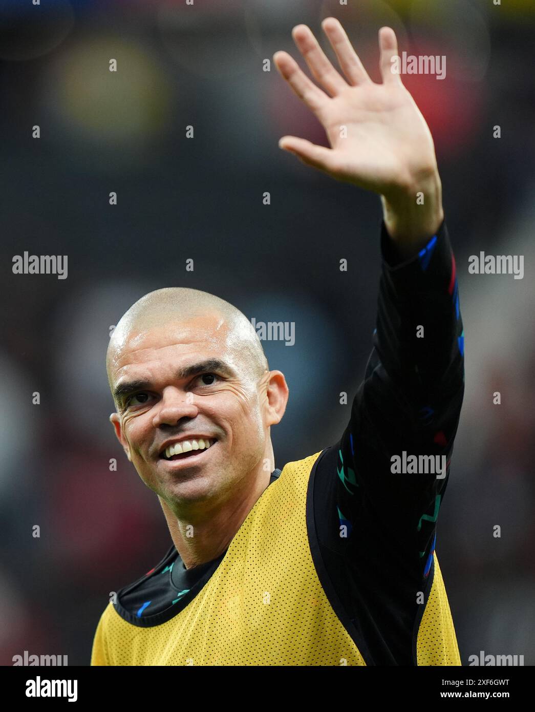 Portugal's Pepe ahead of the UEFA Euro 2024, round of 16 match at the ...