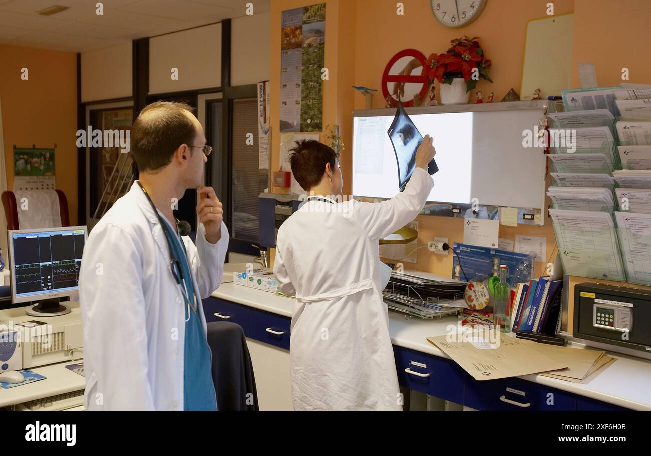 Resuscitation unit, ICU (Intensive Care Unit). Hospital de Zumarraga ...