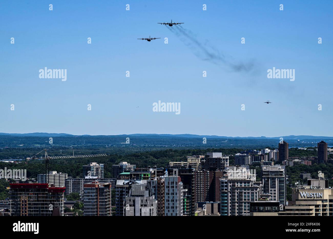 Ottawa, Can. 01st July, 2024. Royal Canadian Air Force CC-130 Hercules ...