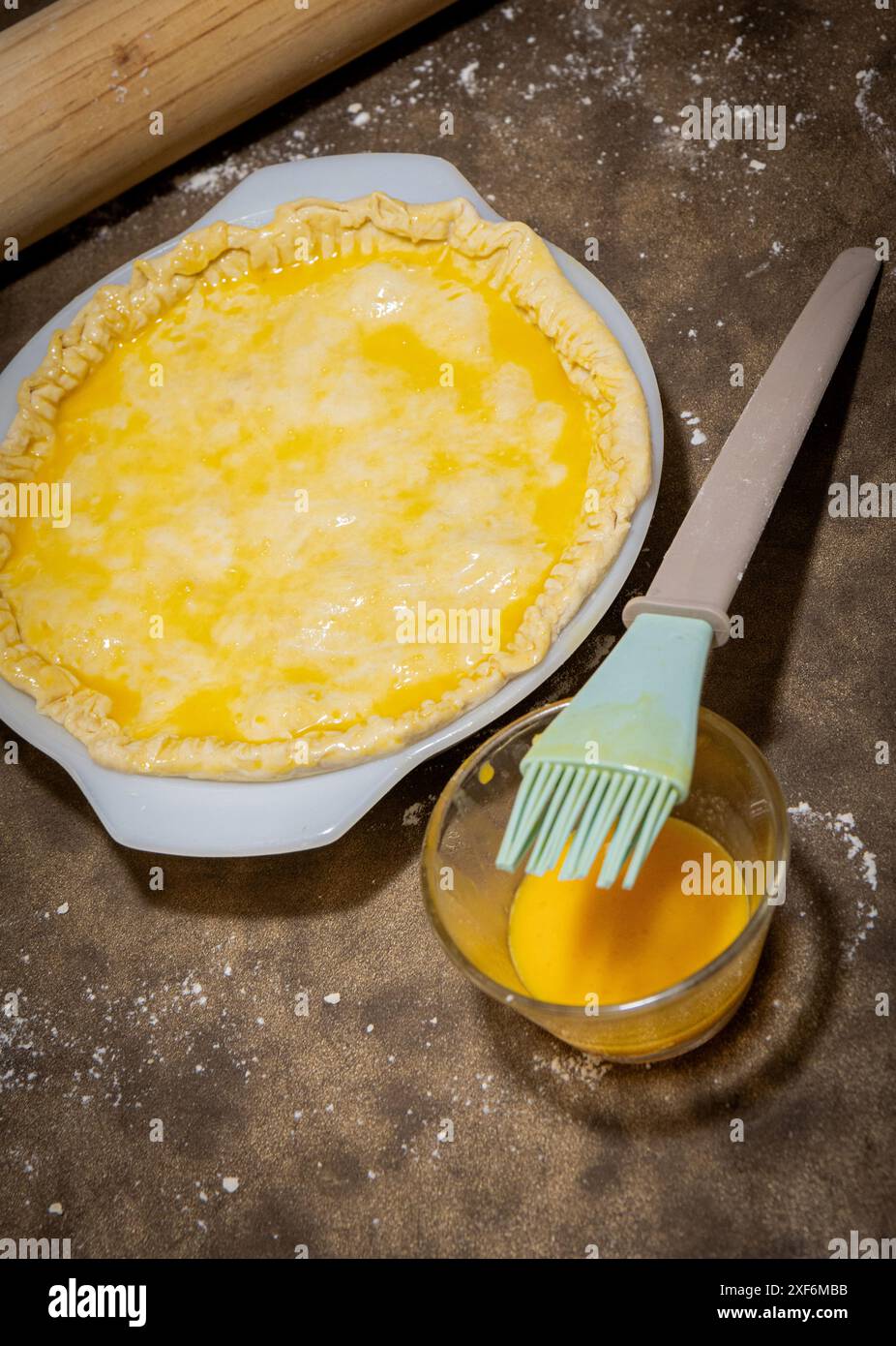 Delicious tuna pie for lunch Stock Photo - Alamy