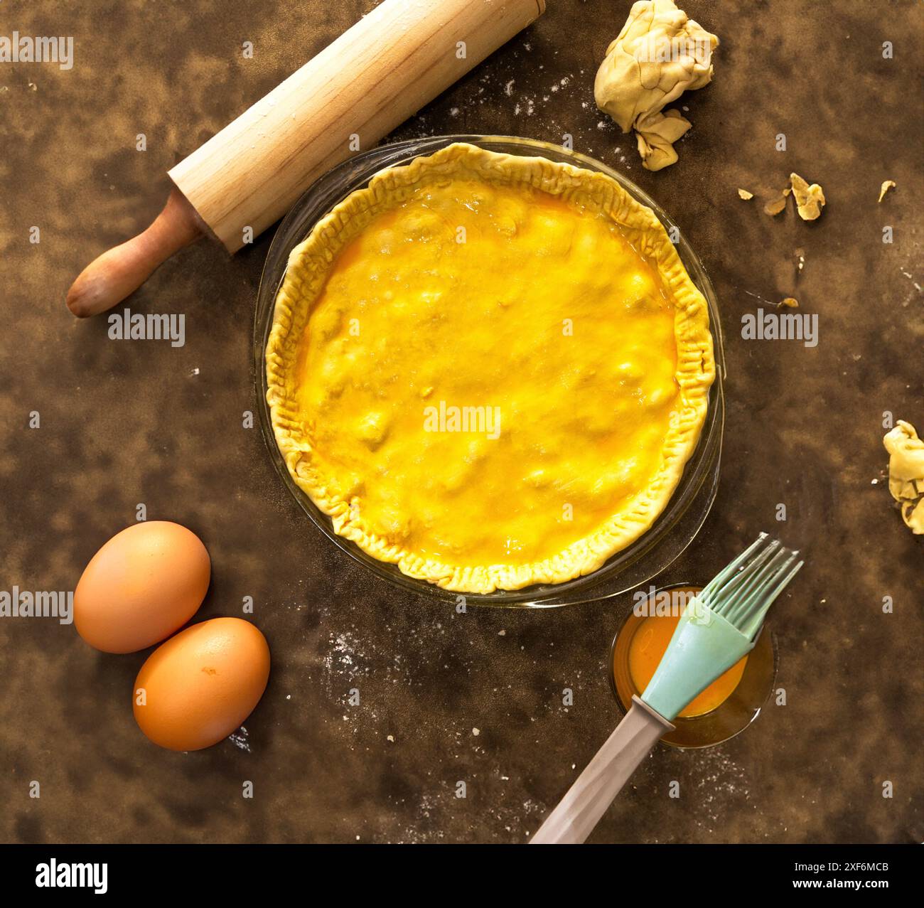 Delicious tuna pie for lunch Stock Photo - Alamy