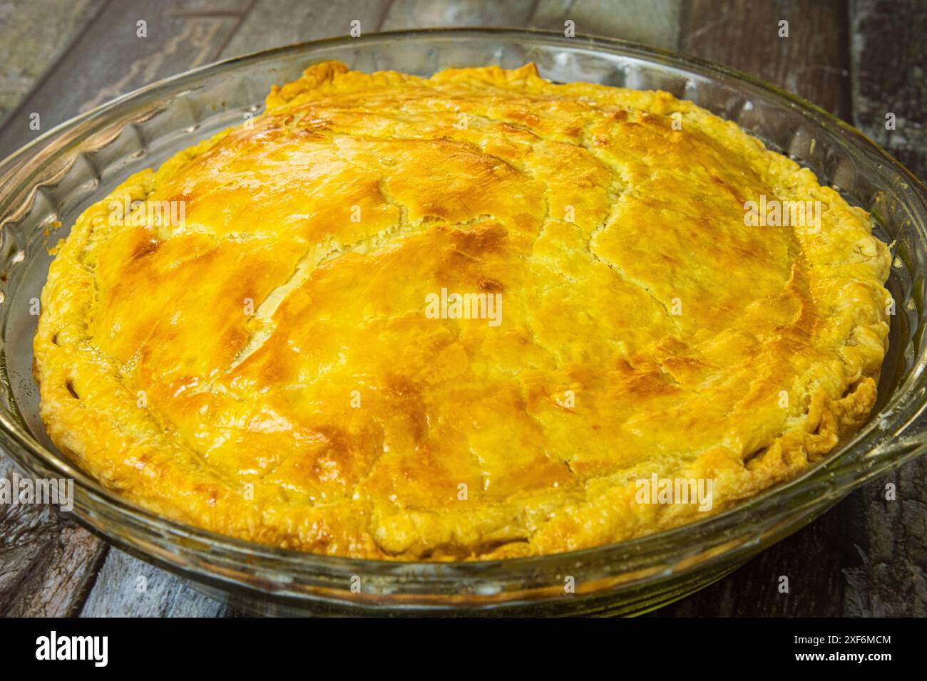 Delicious tuna pie for lunch Stock Photo - Alamy
