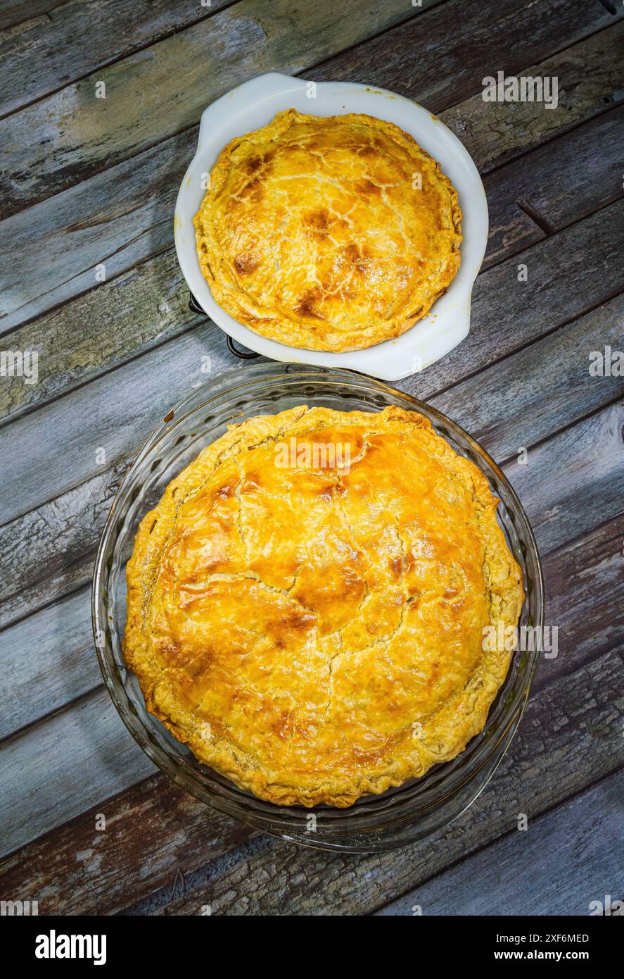 Delicious tuna pie for lunch Stock Photo - Alamy