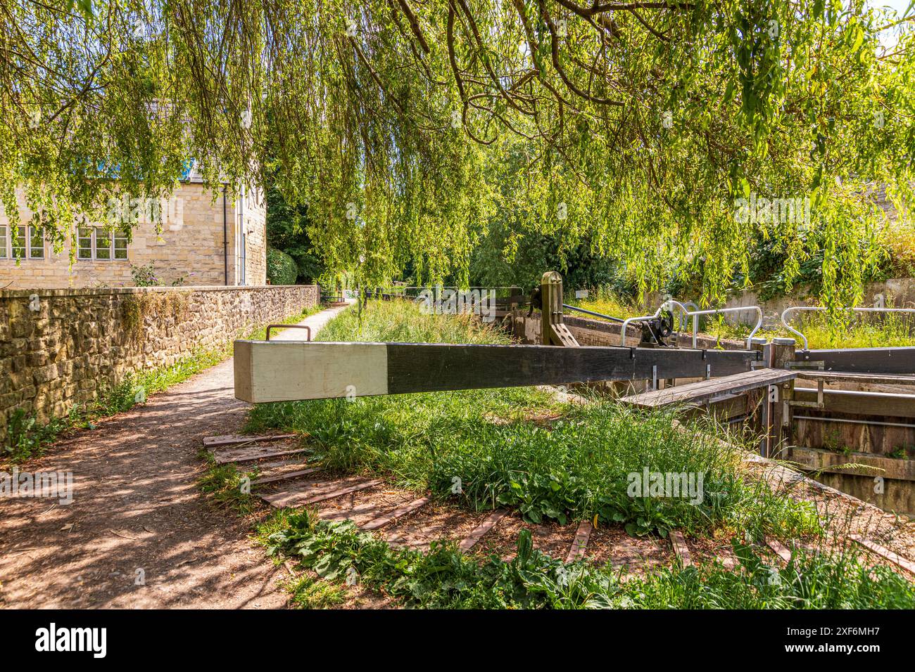 Bowbridge Lock on the Stroudwater Navigation in the Stroud Valleys ...
