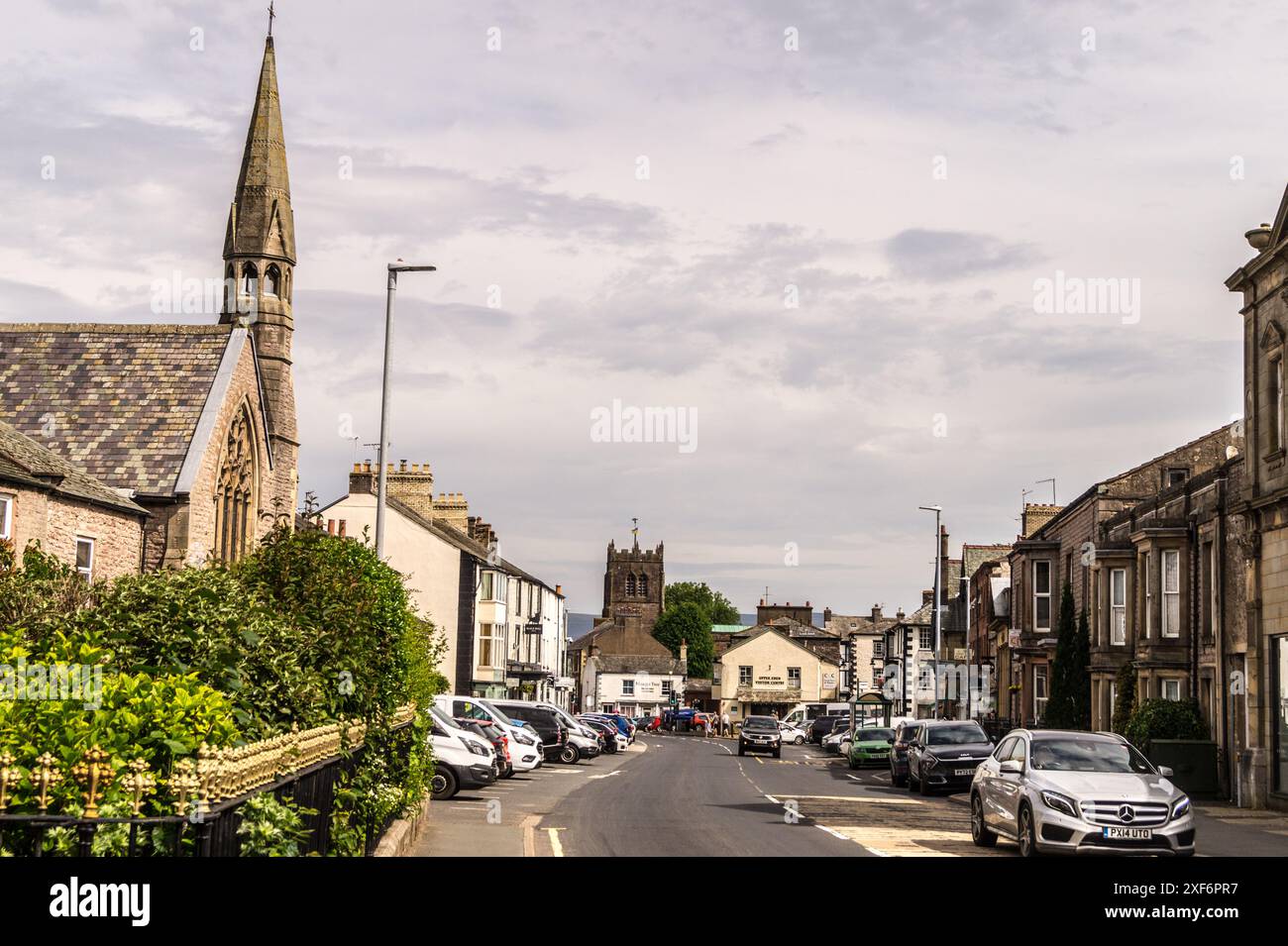 High Street, Kirkby Stephen, Cumbria, England Stock Photo - Alamy