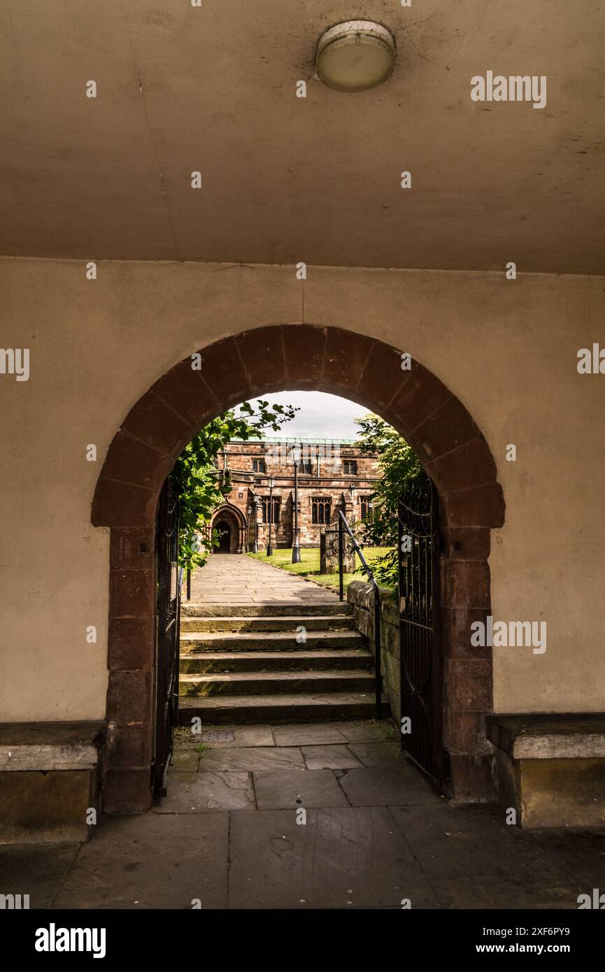The Cloisters (1810), Kirkby Stephen, Cumbria, England Stock Photo - Alamy