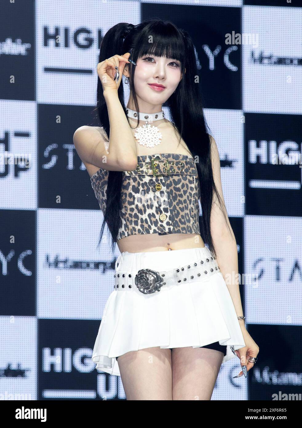 1 July 2024 - Seoul, South Korea : South Korean singer Sieun, member of K-Pop girl group STAYC ...