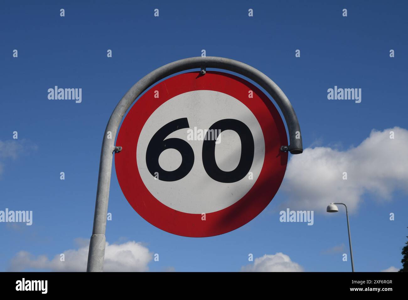 Copenhagen/ Denmark/01 July 2024/ 60 kilometers speed limit in in ...
