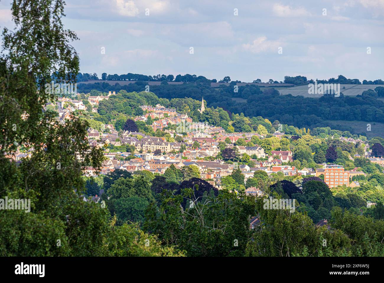 The rural market town of Stroud in Gloucestershire, England UK Stock ...