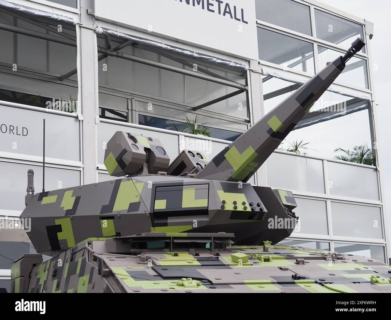 Berlin, Germany, 5 June, 2024. Rheinmetall presented a Boxer AFV fitted ...