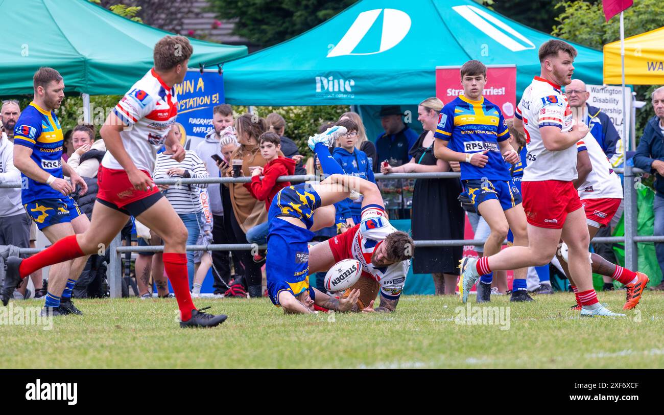 Three games of Rugby League played on Armed Forces Day in Warrington ...