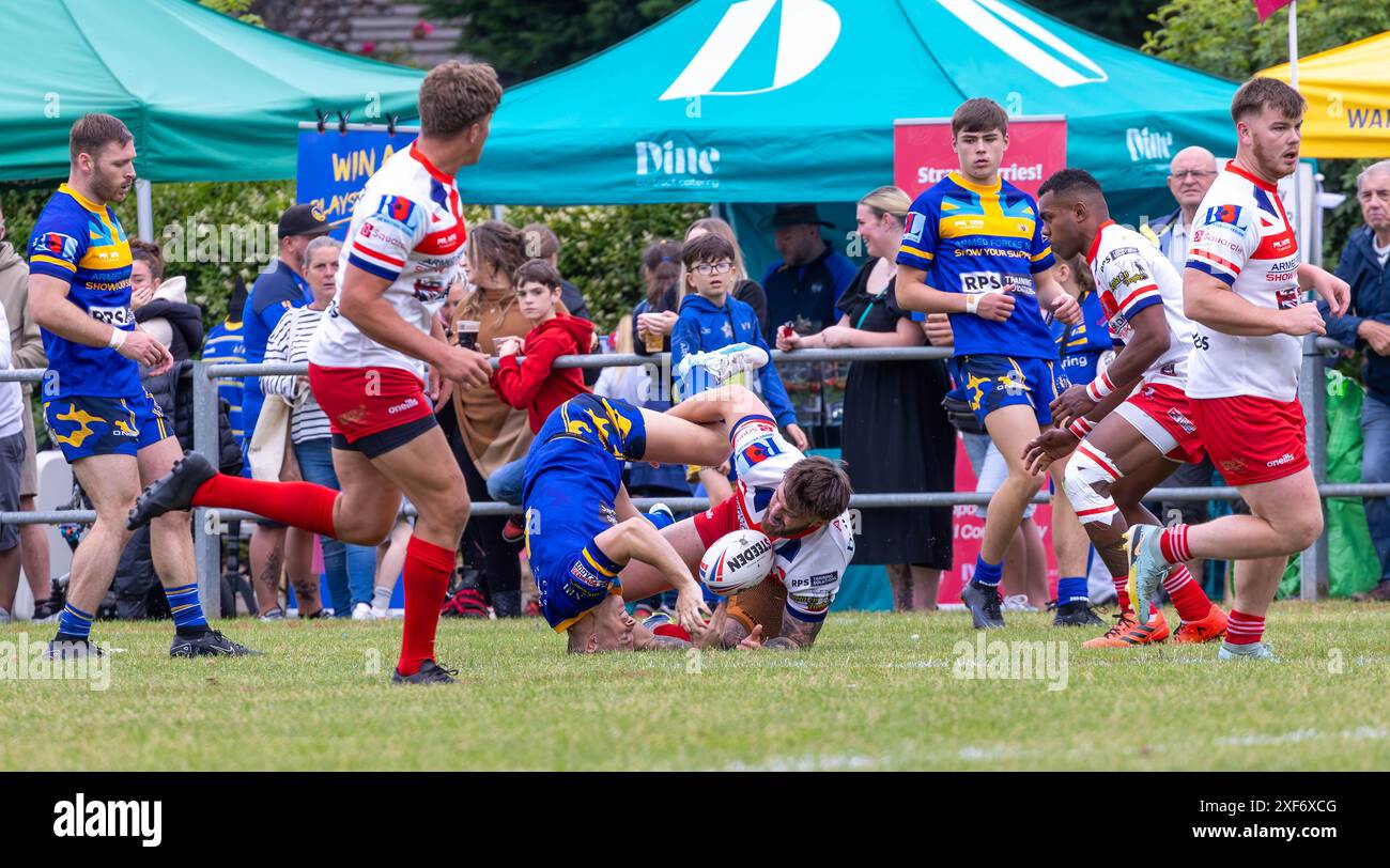 Three games of Rugby League played on Armed Forces Day in Warrington ...