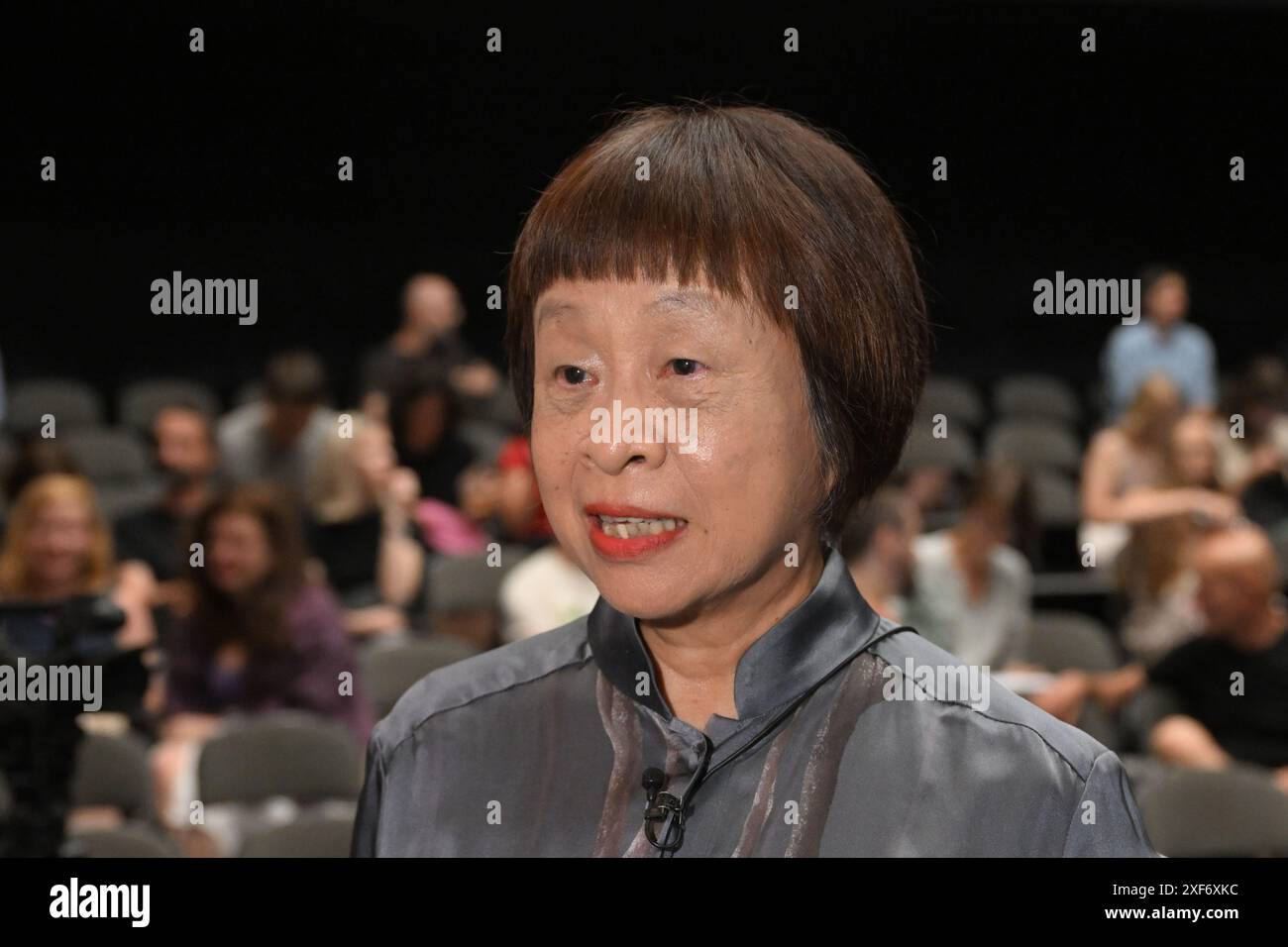 Brno, Czech Republic. 01st July, 2024. Taiwanese writer Li Ang (Shih ...