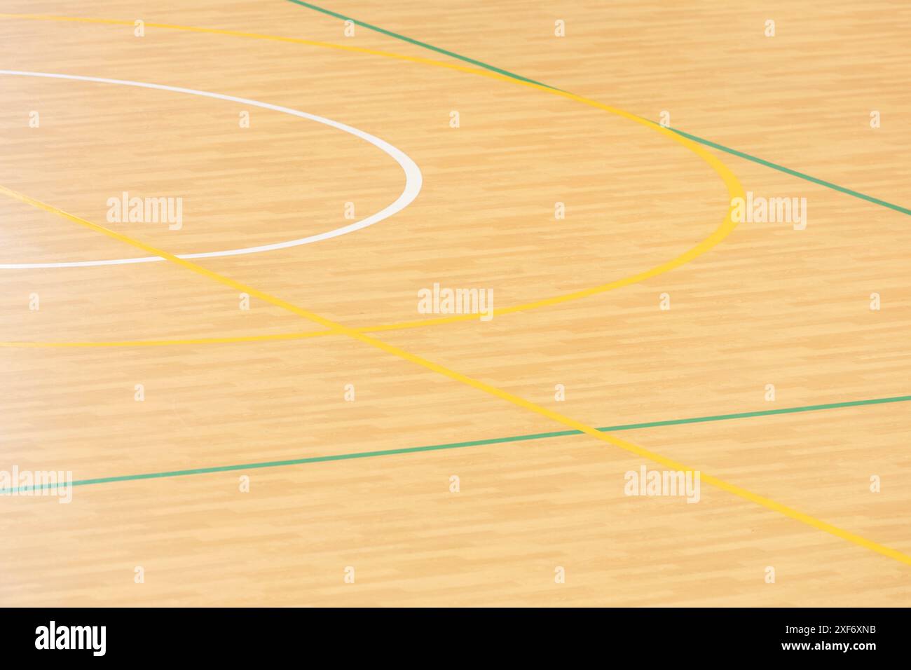 Empty indoor football field marking hi-res stock photography and images ...