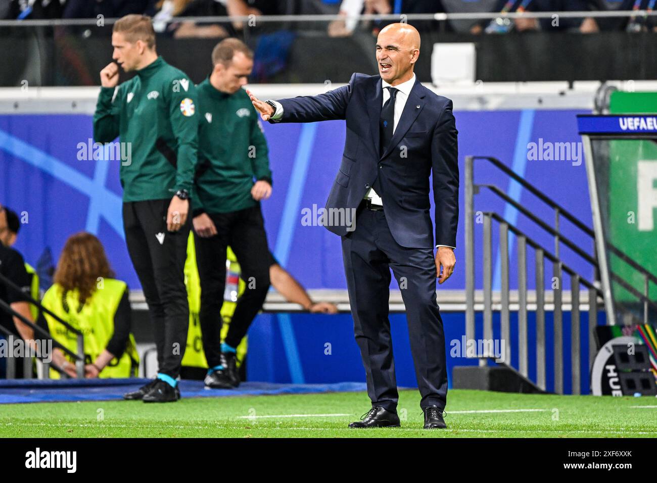 FRANKFURT - Portugal coach Roberto Martinez during the UEFA EURO 2024 ...