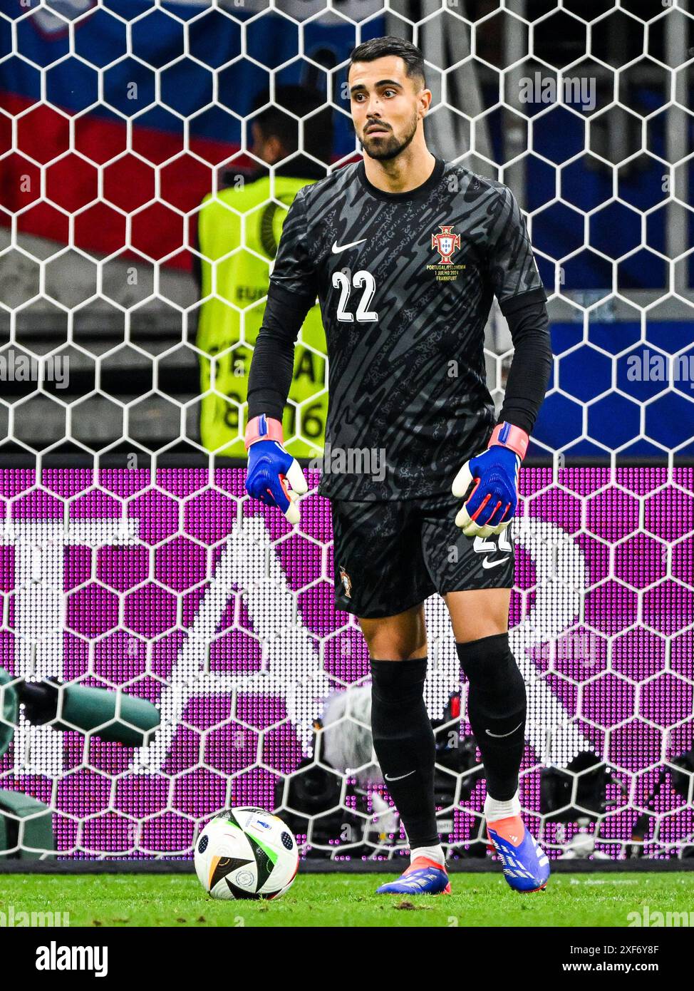 FRANKFURT - Portugal goalkeeper Diogo Costa during the UEFA EURO 2024 ...