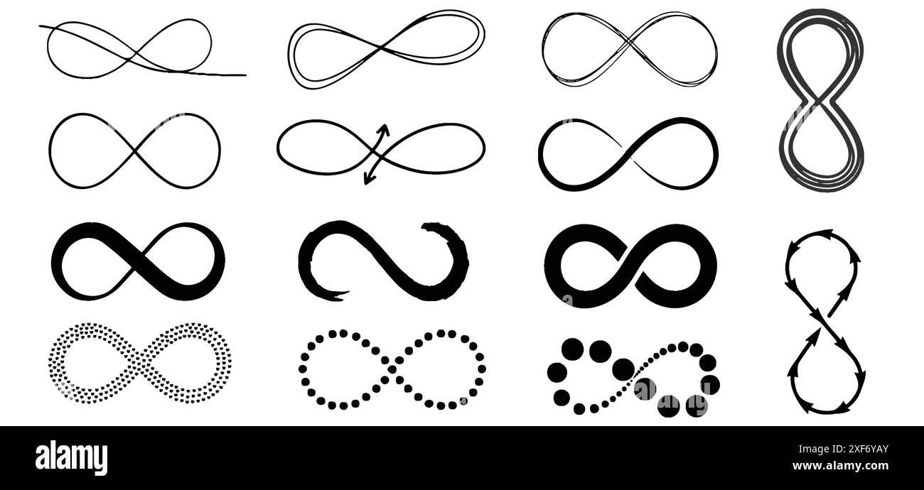 Symbols of eternity Stock Vector Images - Alamy