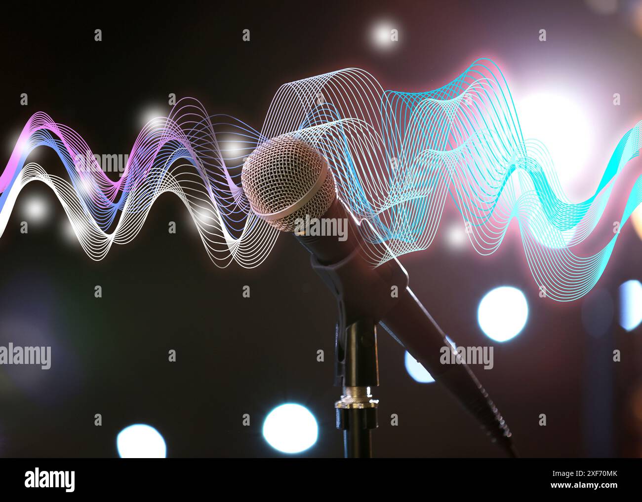 Blurred music sound illustration hi-res stock photography and images ...