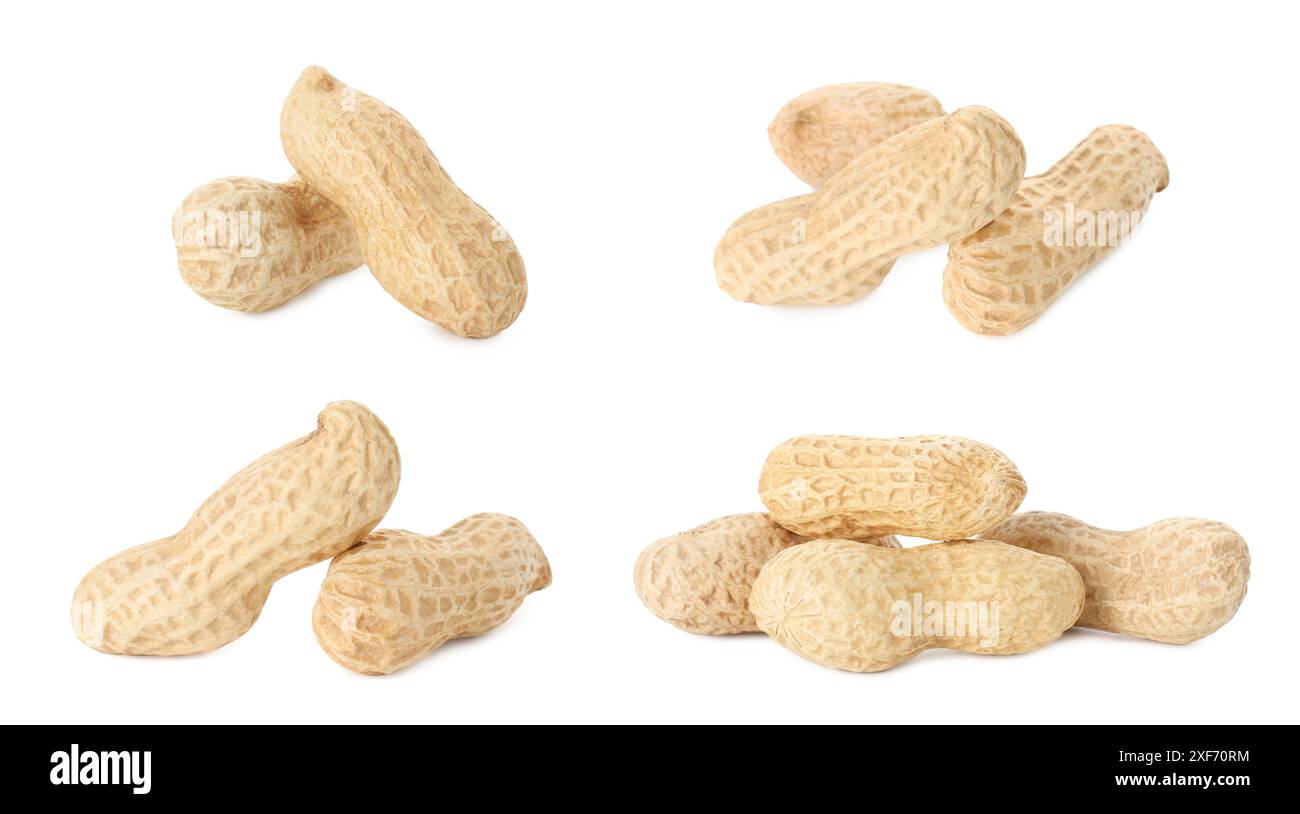 Fresh peanuts in shape hi-res stock photography and images - Alamy