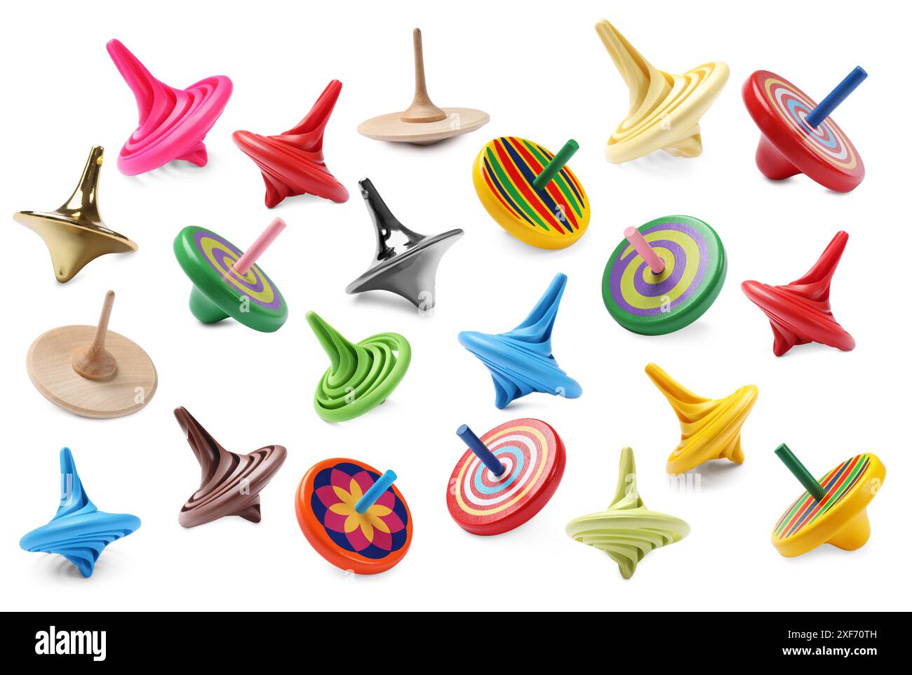 Red blue green spinning Cut Out Stock Images & Pictures - Alamy