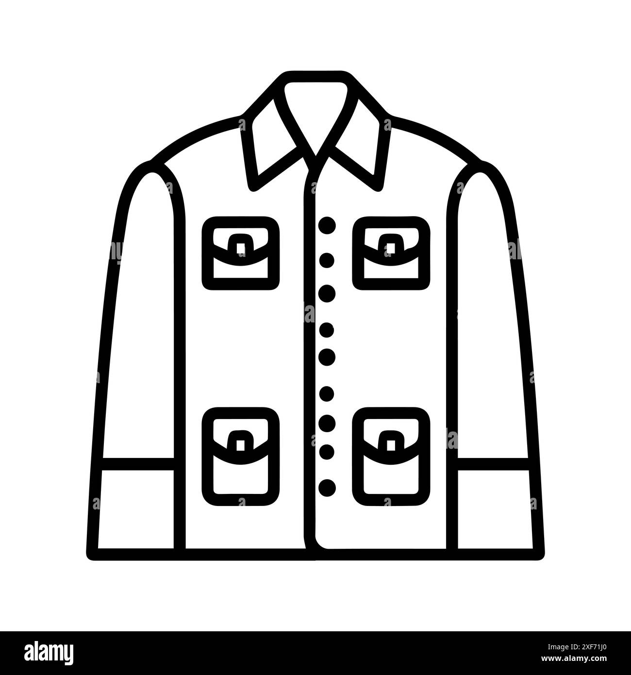 uniform icon or modern line symbol. Vector line art and icon design ...