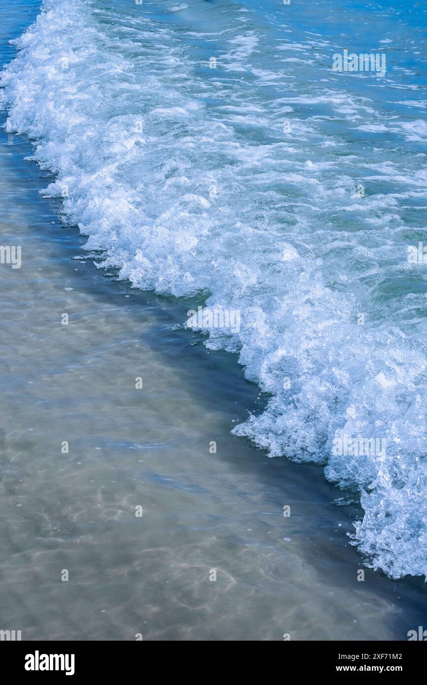ocean waves detail, Florida Stock Photo - Alamy