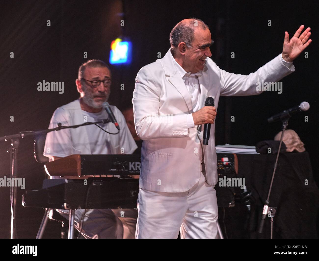 Teatro Romano, Verona, Italy, June 30, 2024, Elio, pseudonimo di ...