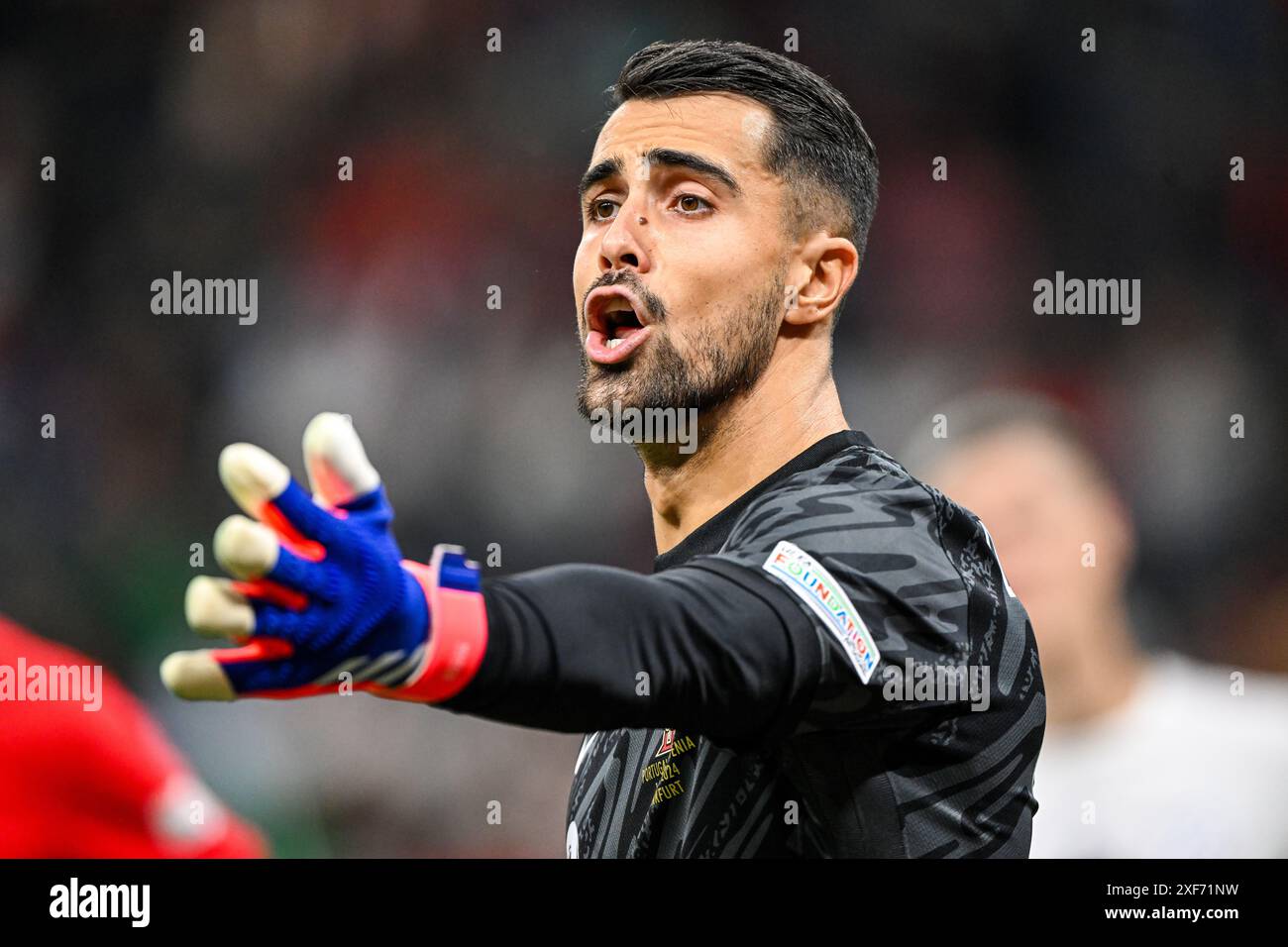 FRANKFURT - Portugal goalkeeper Diogo Costa during the UEFA EURO 2024 ...
