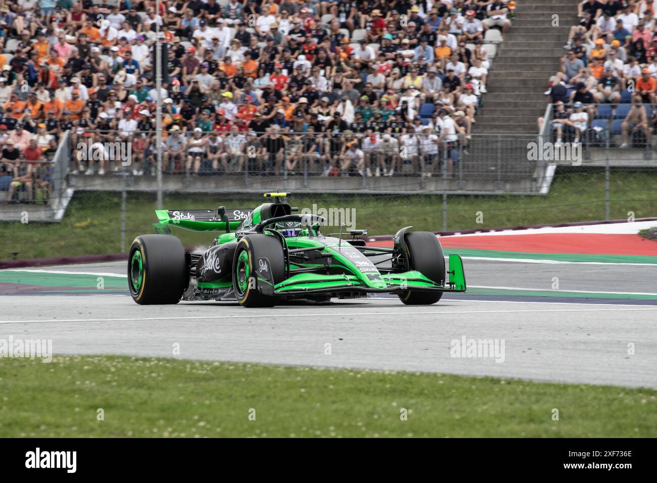 The Formula 1 GP of Austria 2024 in the A1 Red Bull Ring Circuit Stock ...