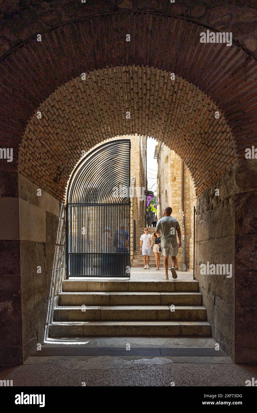 Diocletians Palace, Split, Croatia Stock Photo - Alamy