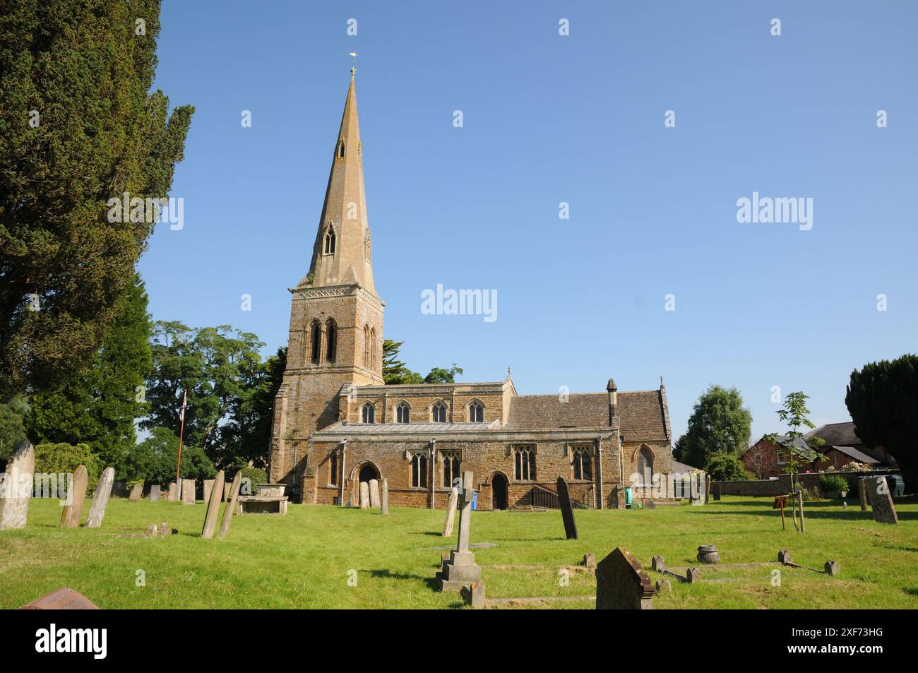 St Leonard's Church, Loddington, Northamptonshire Stock Photo - Alamy
