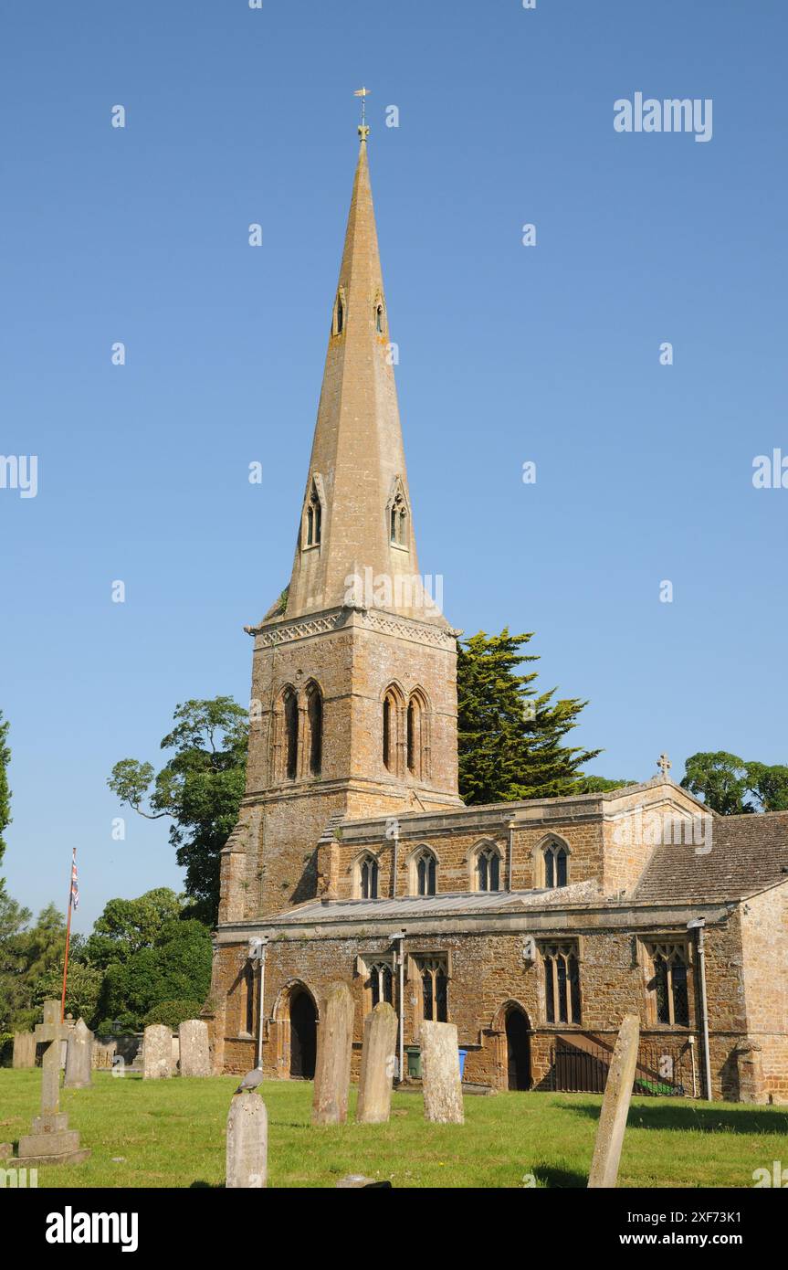 St Leonard's Church, Loddington, Northamptonshire Stock Photo - Alamy