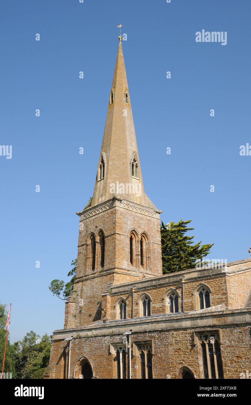 St Leonard's Church, Loddington, Northamptonshire Stock Photo - Alamy