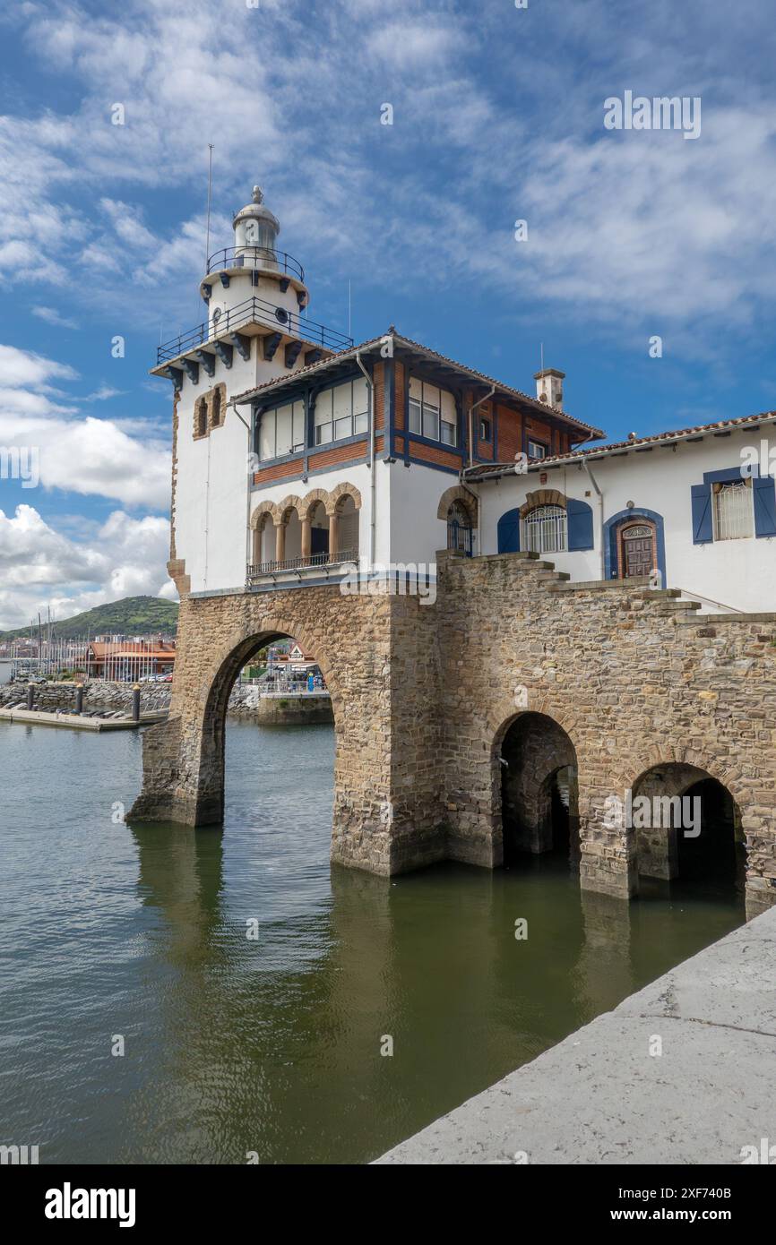 Arriluze Lighthouse & Coast Guard Station, Getxo,Bilbao City, Province ...
