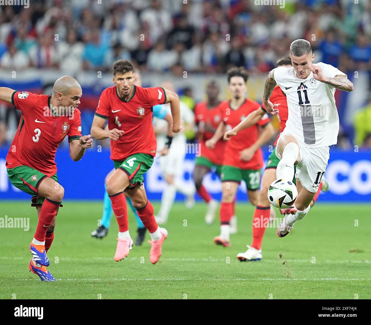 Hesse, Frankfurt, Germany. 01 July 2024, Hesse, Frankfurt/Main: Soccer ...