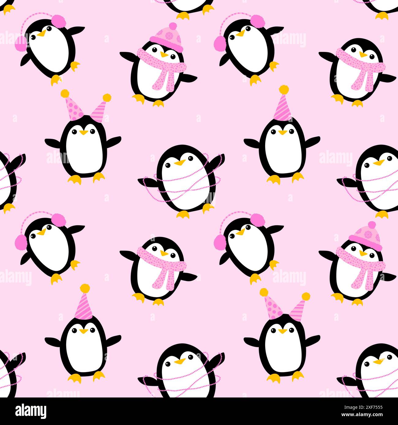 Festive cartoon seamless birthday hi-res stock photography and images ...