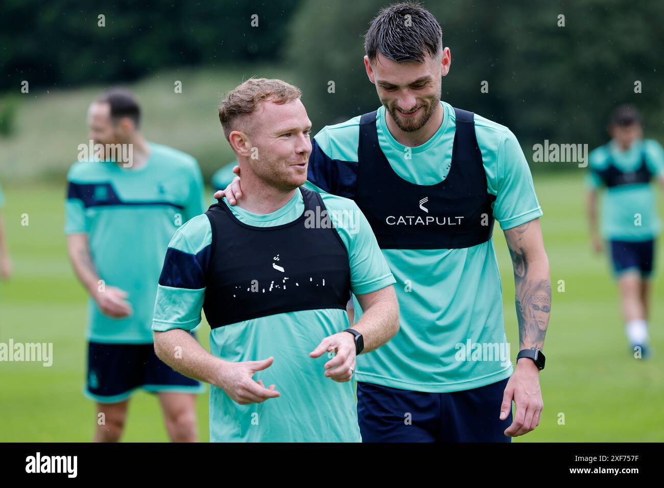 Maiden Castle, Durham City on Monday 1st July 2024. Hartlepool's Adam ...