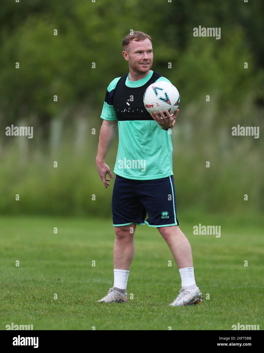 Maiden Castle, Durham City on Monday 1st July 2024. Adam Campbell of ...