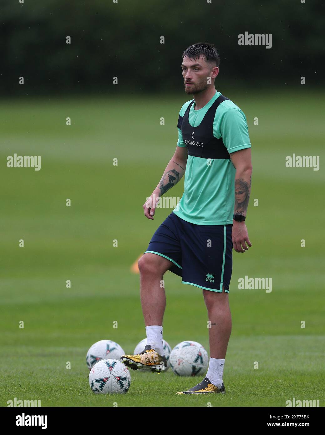 Maiden Castle, Durham City on Monday 1st July 2024. Luke Charman of ...