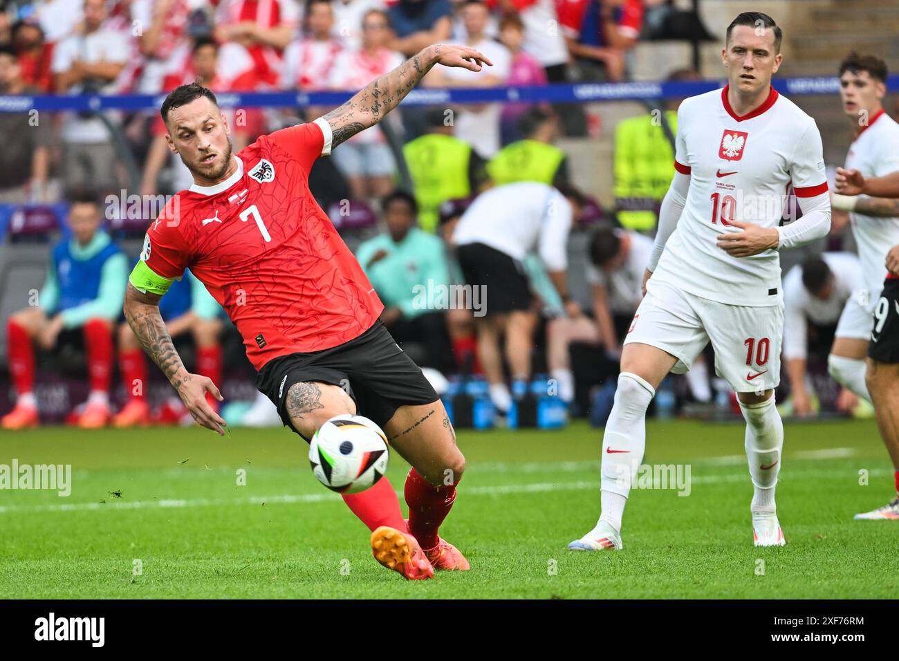 BERLIN, GERMANY - JUNE 21, 2024: Euro 2024 Groupe D match Poland vs ...