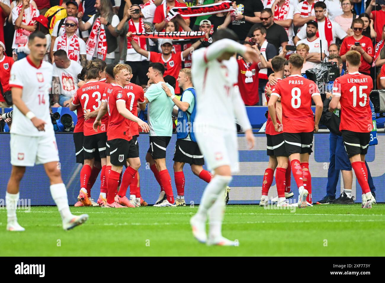 BERLIN, GERMANY - JUNE 21, 2024: Euro 2024 Groupe D match Poland vs ...