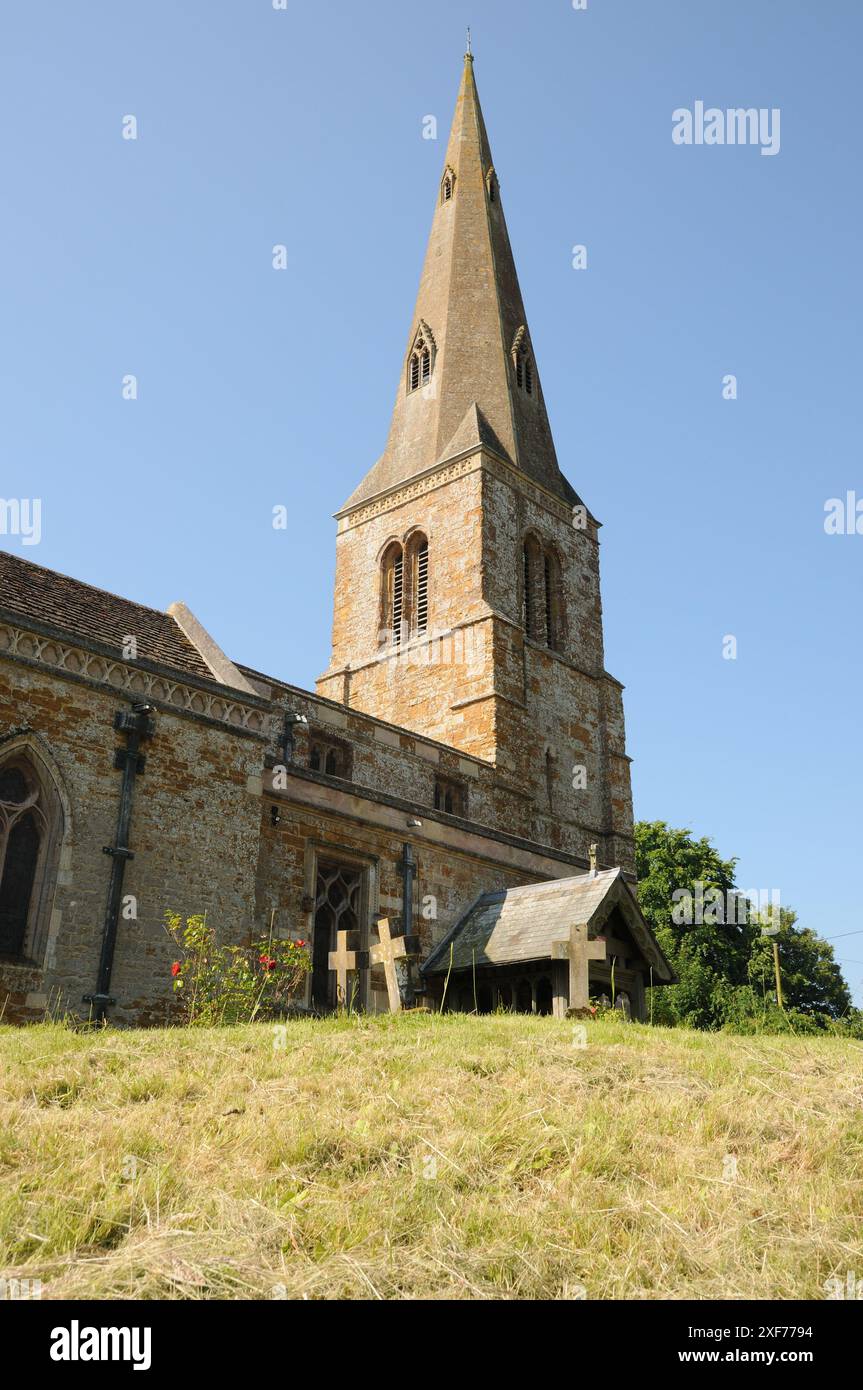 All Saints Church, Thorpe Malsor, Northamptonshire Stock Photo - Alamy