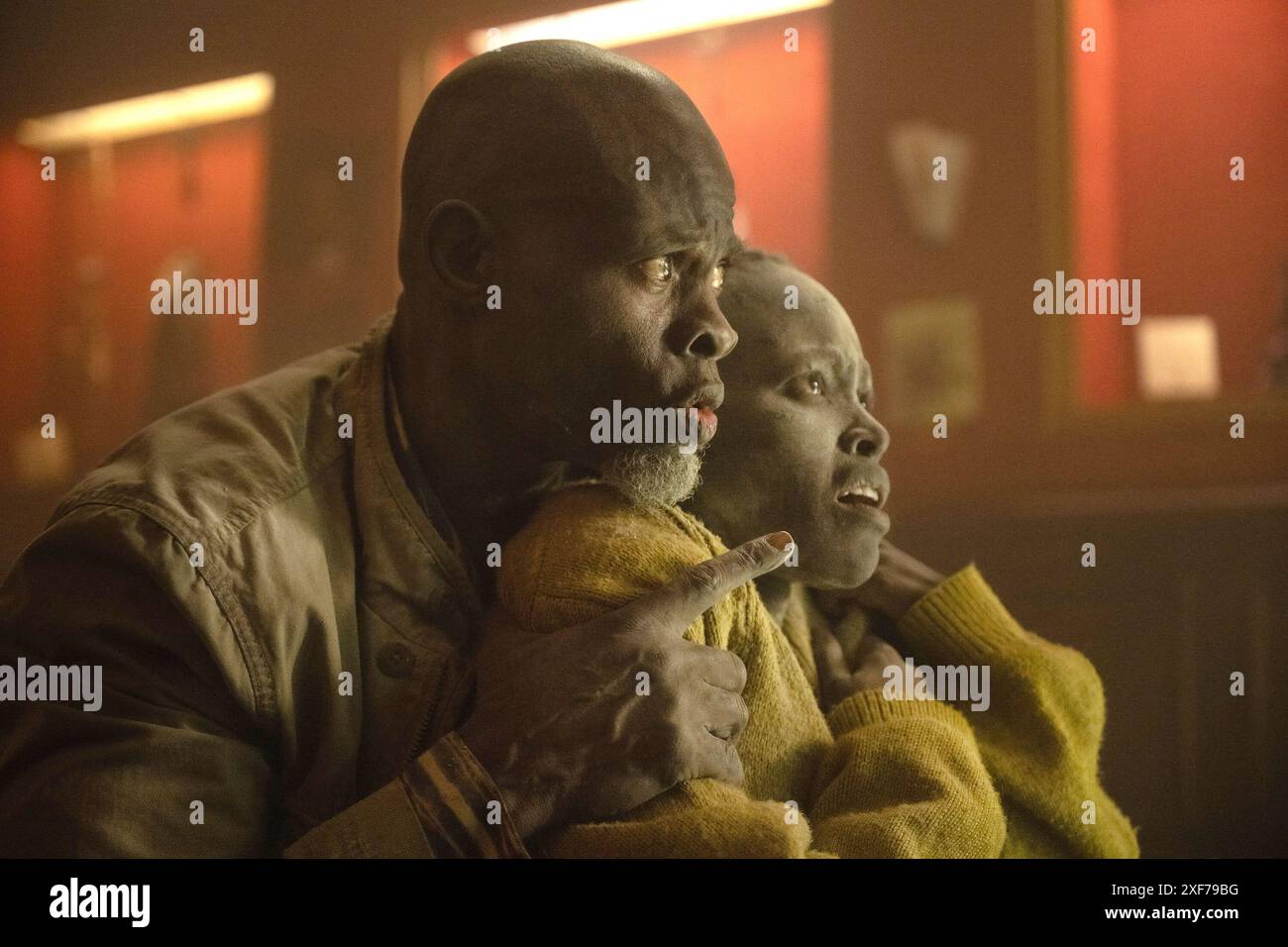 A QUIET PLACE: DAY ONE, (aka A QUIET PLACE PART III), from left: Djimon ...