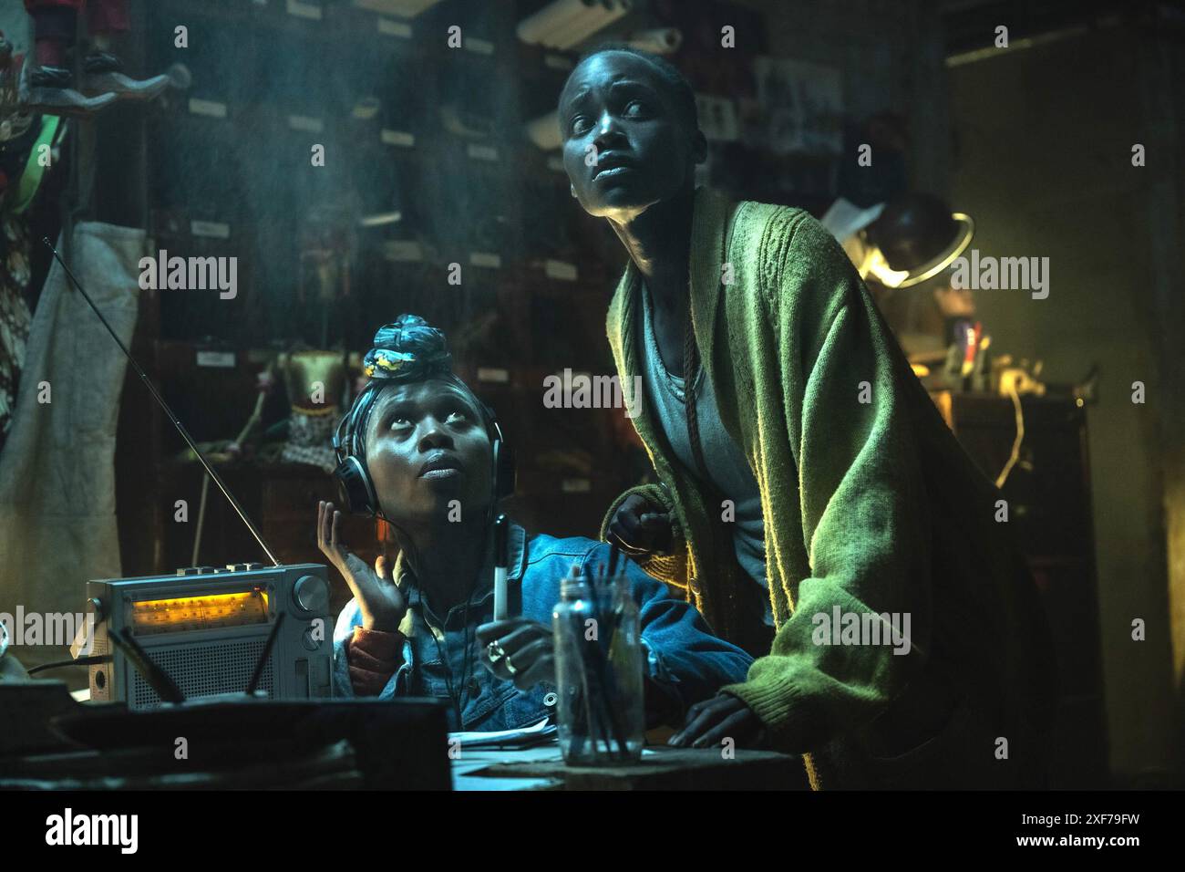 A QUIET PLACE: DAY ONE, (aka A QUIET PLACE PART III), from left: Elaine ...