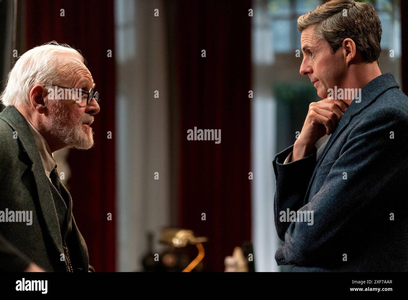 FREUD'S LAST SESSION, from left: Anthony Hopkins as Sigmund Freud ...