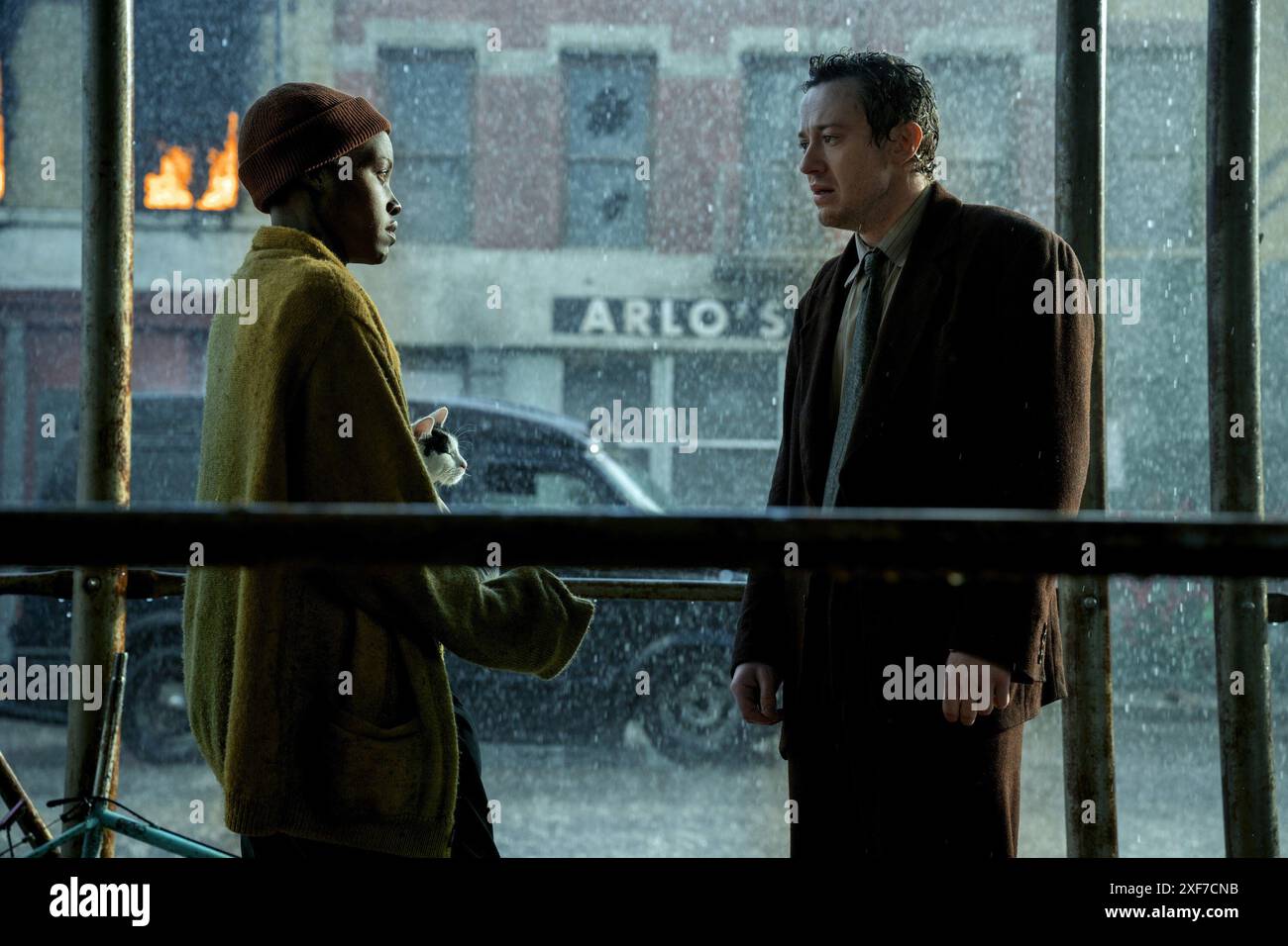 A QUIET PLACE: DAY ONE, (aka A QUIET PLACE PART III), from left: Lupita ...