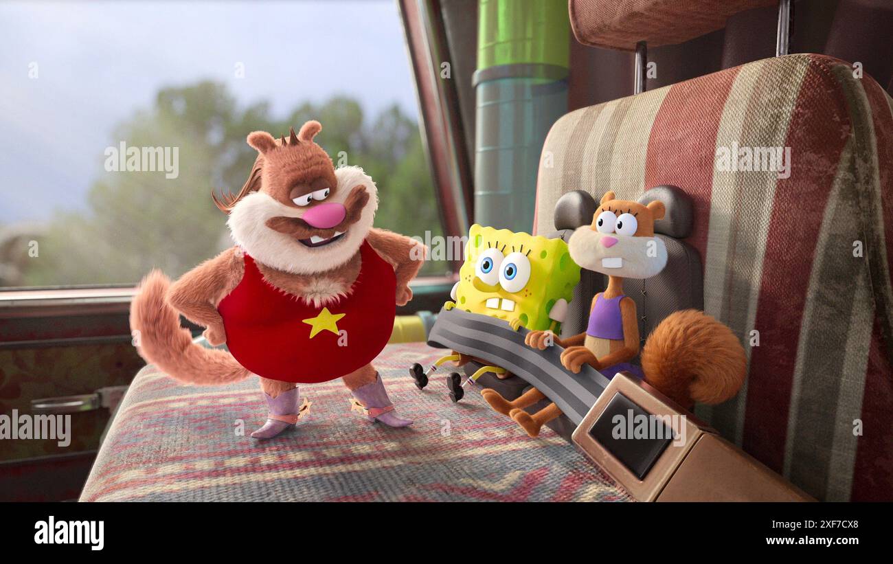 SAVING BIKINI BOTTOM: THE SANDY CHEEKS MOVIE, from left: Pa Cheeks ...