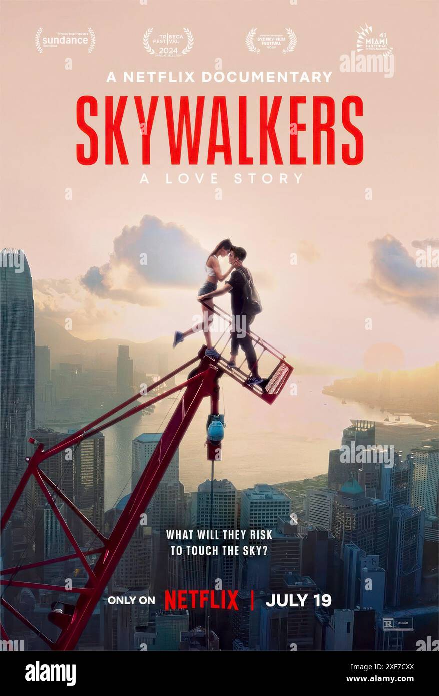 SKYWALKERS: A LOVE STORY, US poster, from left: Angela Nikolau, Ivan ...