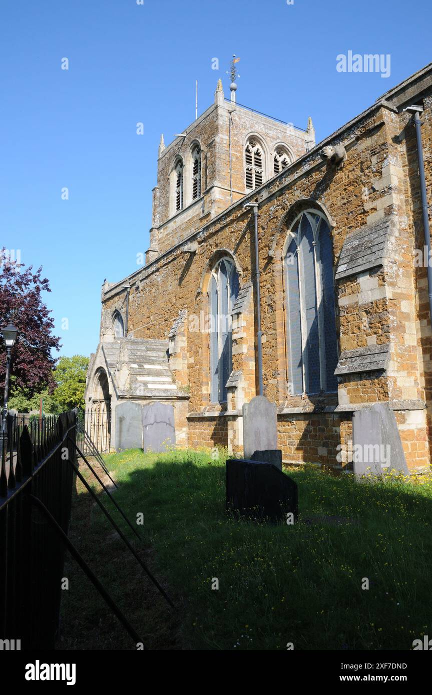 Holy Trinity Church, Rothwell, Northamptonshire Stock Photo - Alamy