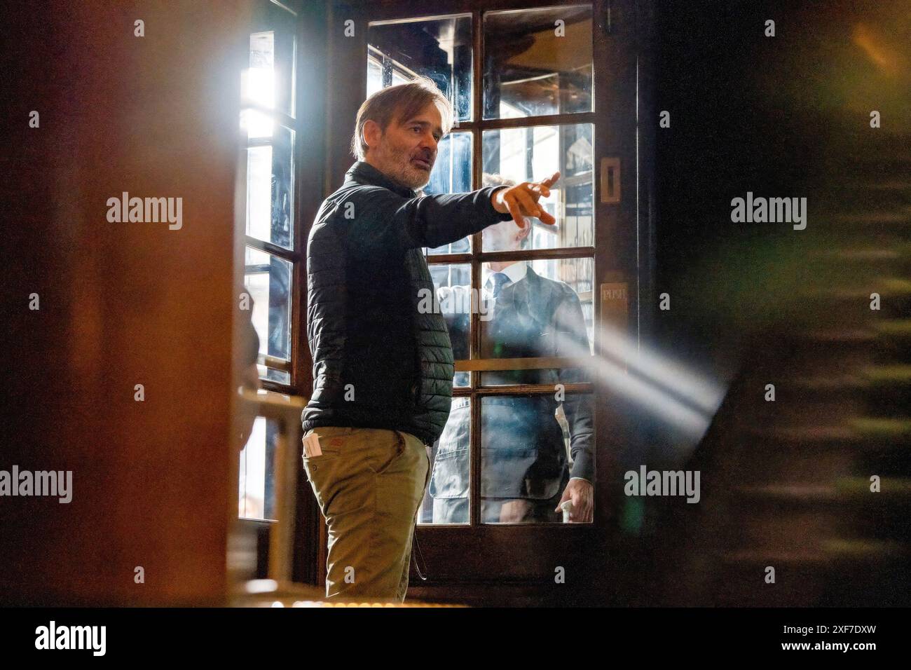 TOUCH, (aka SNERTING), director Baltasar Kormakur, on set, 2024. ph ...